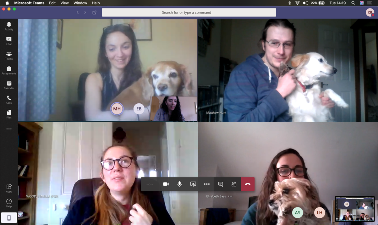 Encouraging remote group work during lockdown – QUADRAT